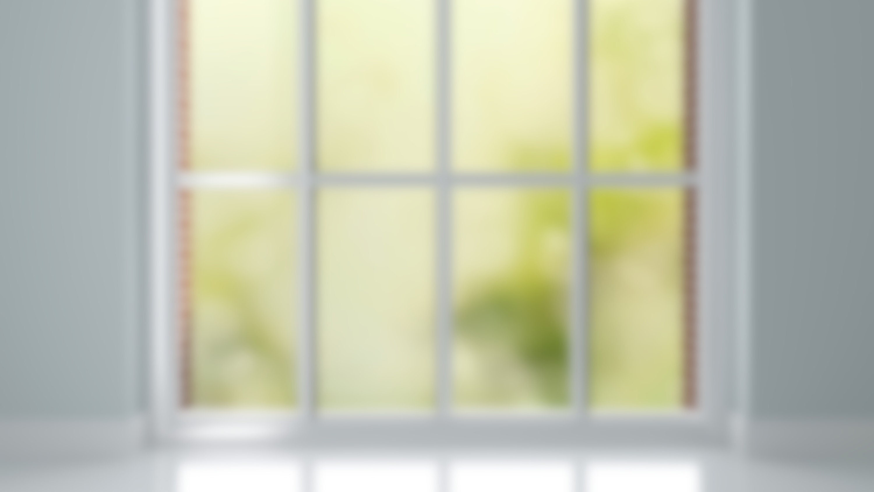 Zoom Background, Bright Blurry Window, Work From Home MS Teams Digital ...