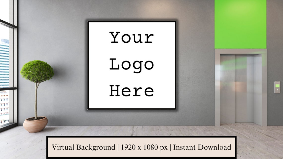 Custom Zoom Background, Personalized Zoom Background, Zoom Meeting ...