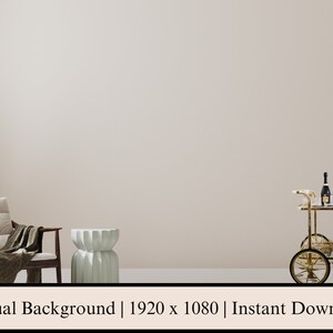 Minimalist Plain Wall Background, Virtual Background Office Zoom ...