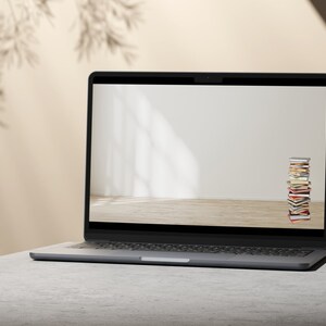 Remote Working Virtual Zoom Background, MS Teams Digital Download Books ...