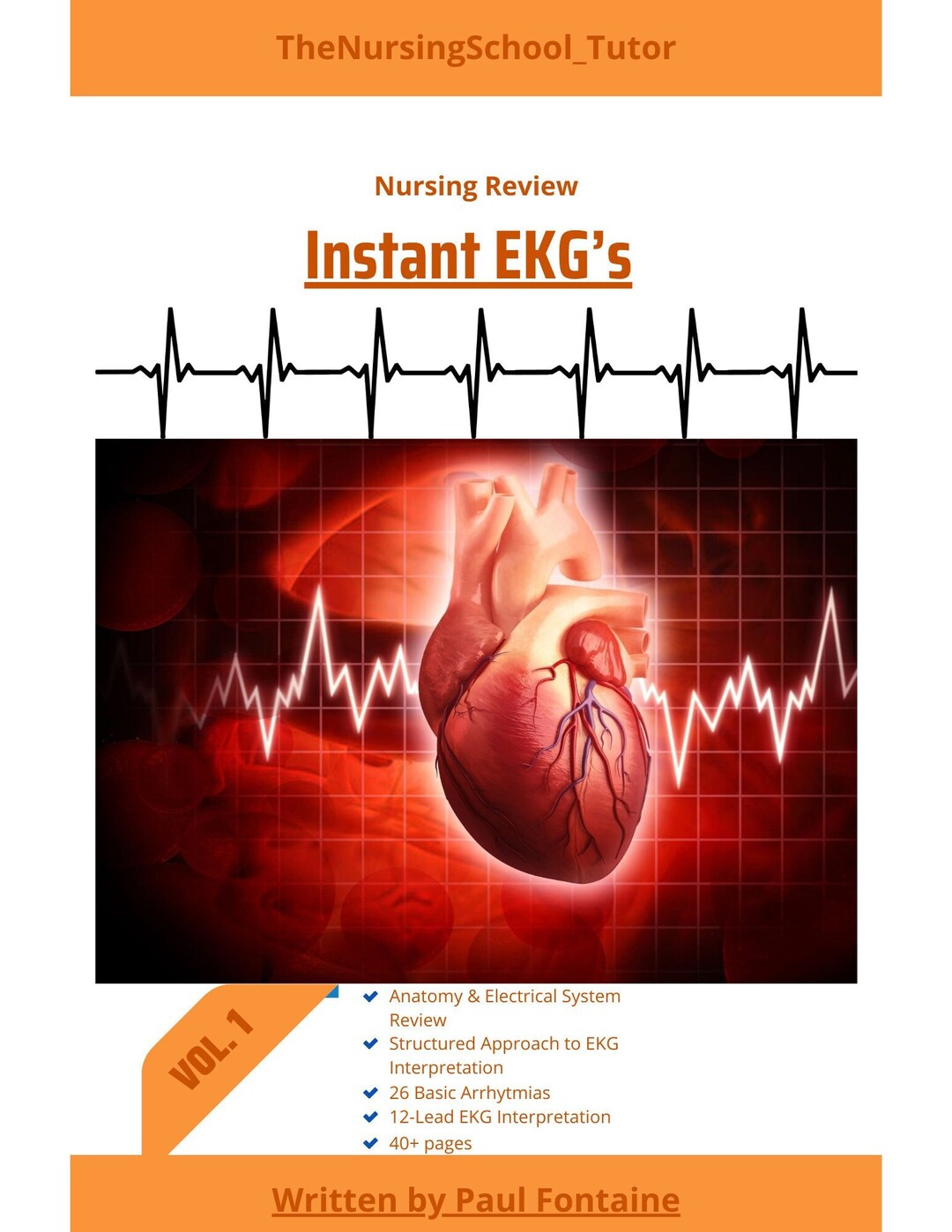 Instant Ekg's: EKG Nursing Bundle - Digital - Etsy