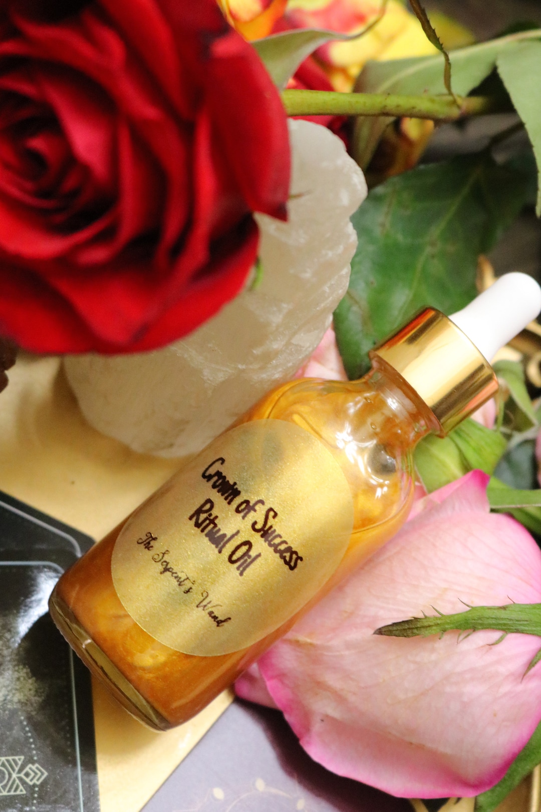 Crown of Success Ritual Oil Goal Achievement, Manifestation, Removal of ...