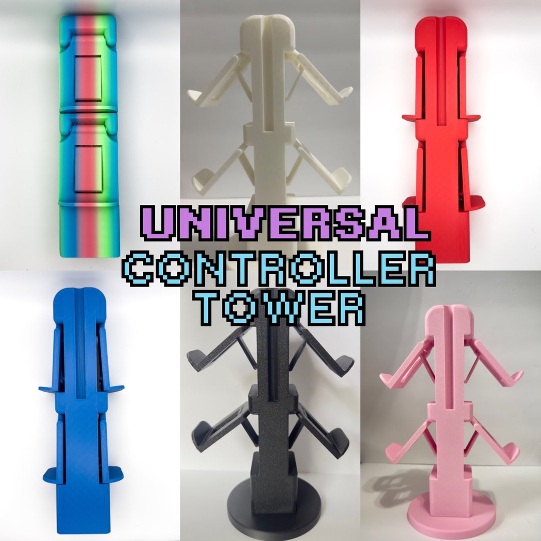 Universal Controller Tower | Controller Stand | Headphone Hanger ...