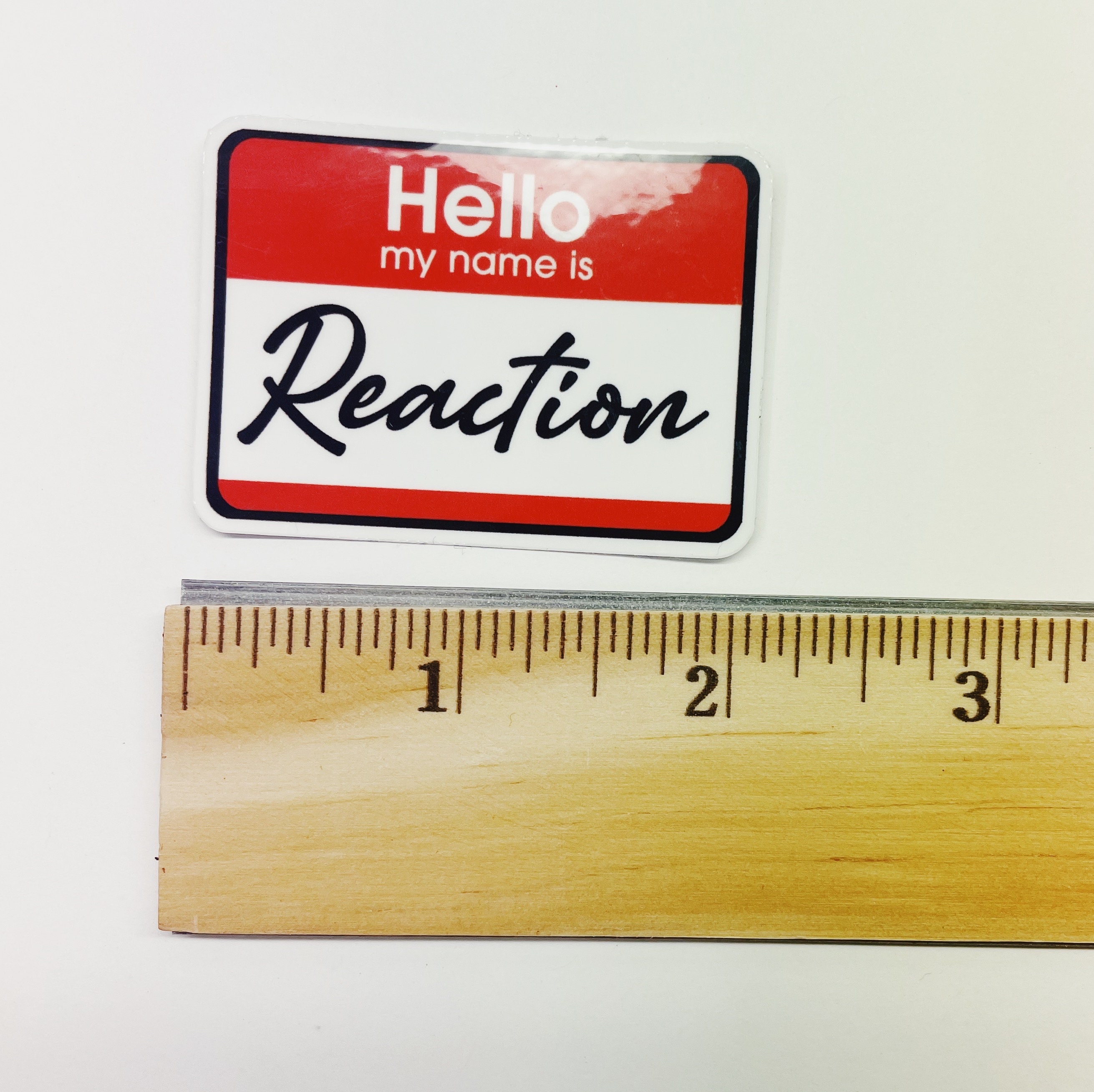 Name Reaction chemistry Vinyl Laminated Sticker waterproof - Etsy