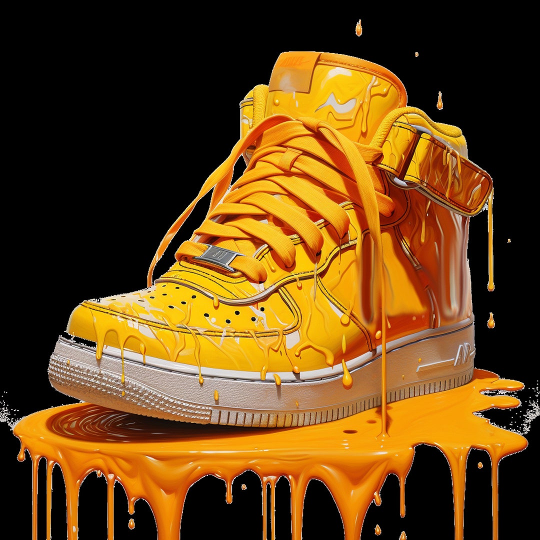 Sneakers Dripping PNG - Etsy