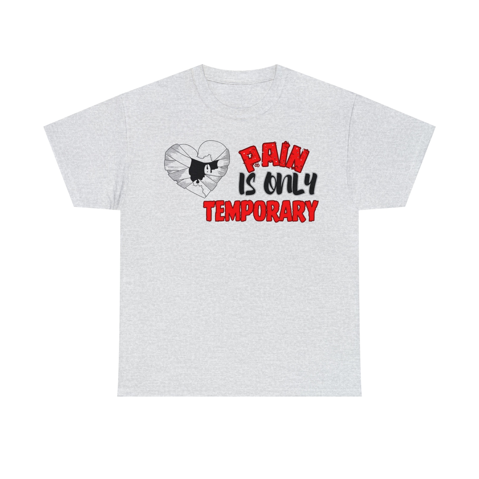 Pain is Only Temporary Life Unisex Heavy Cotton Tee - Etsy