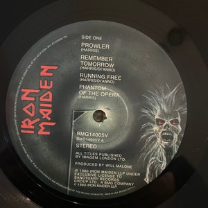 Iron Maiden (180G Vinyl)- Iron Maiden: Heavy Metal Collectible Record ...