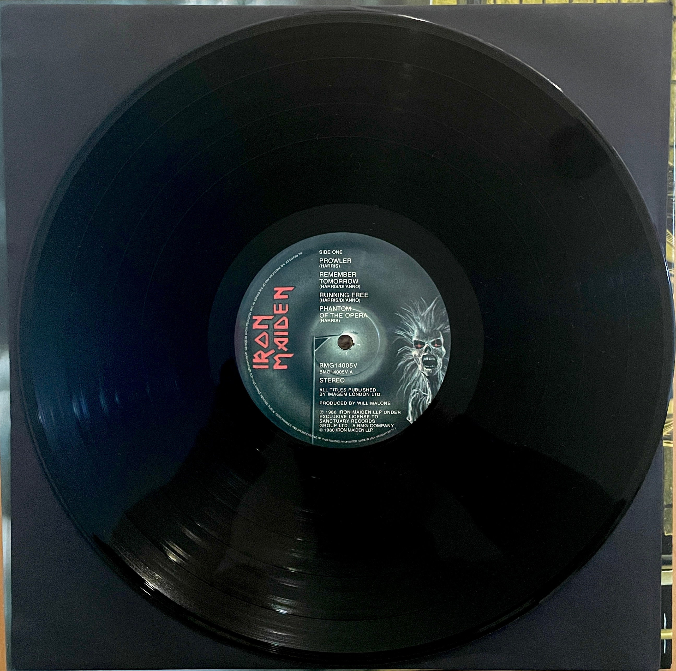 Iron Maiden (180G Vinyl)- Iron Maiden: Heavy Metal Collectible Record ...