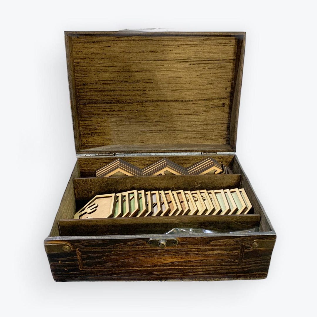 Rustic Settlers of Catan Storage Box - Etsy