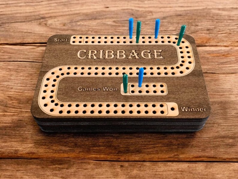 Cribbage Travel Box - SVG - Etsy