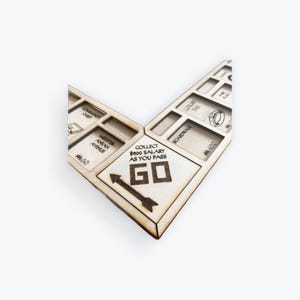 Rustic Monopoly Board - SVG - Etsy