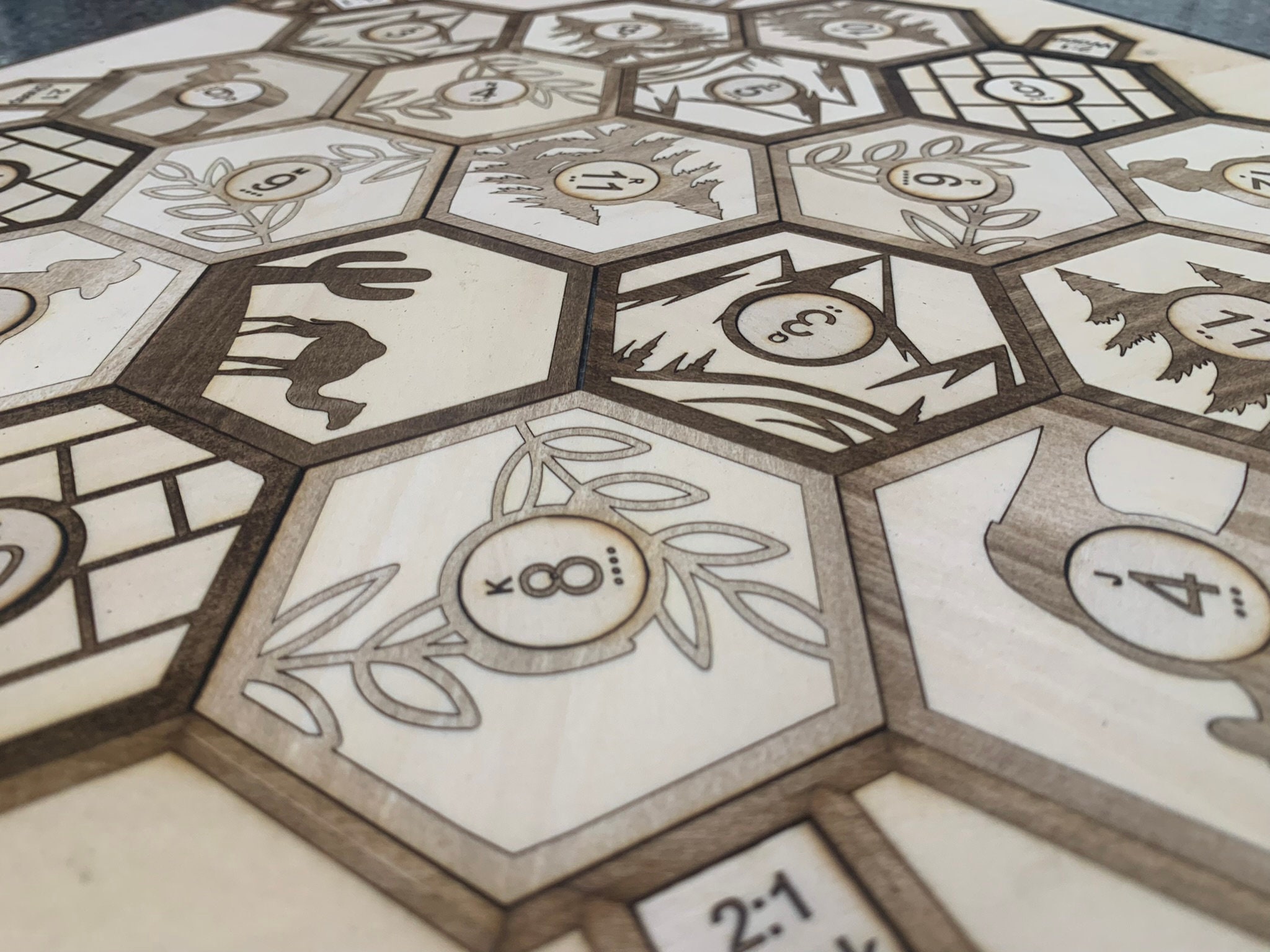 Custom Settlers of Catan Board SVG - Etsy