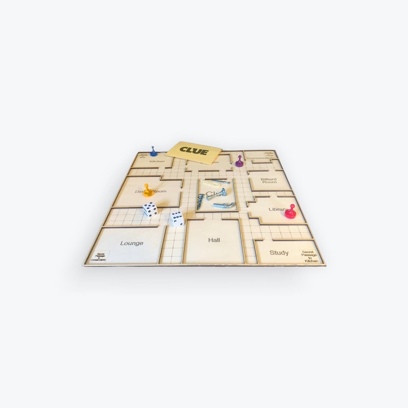 Rustic Clue Board - SVG - Etsy