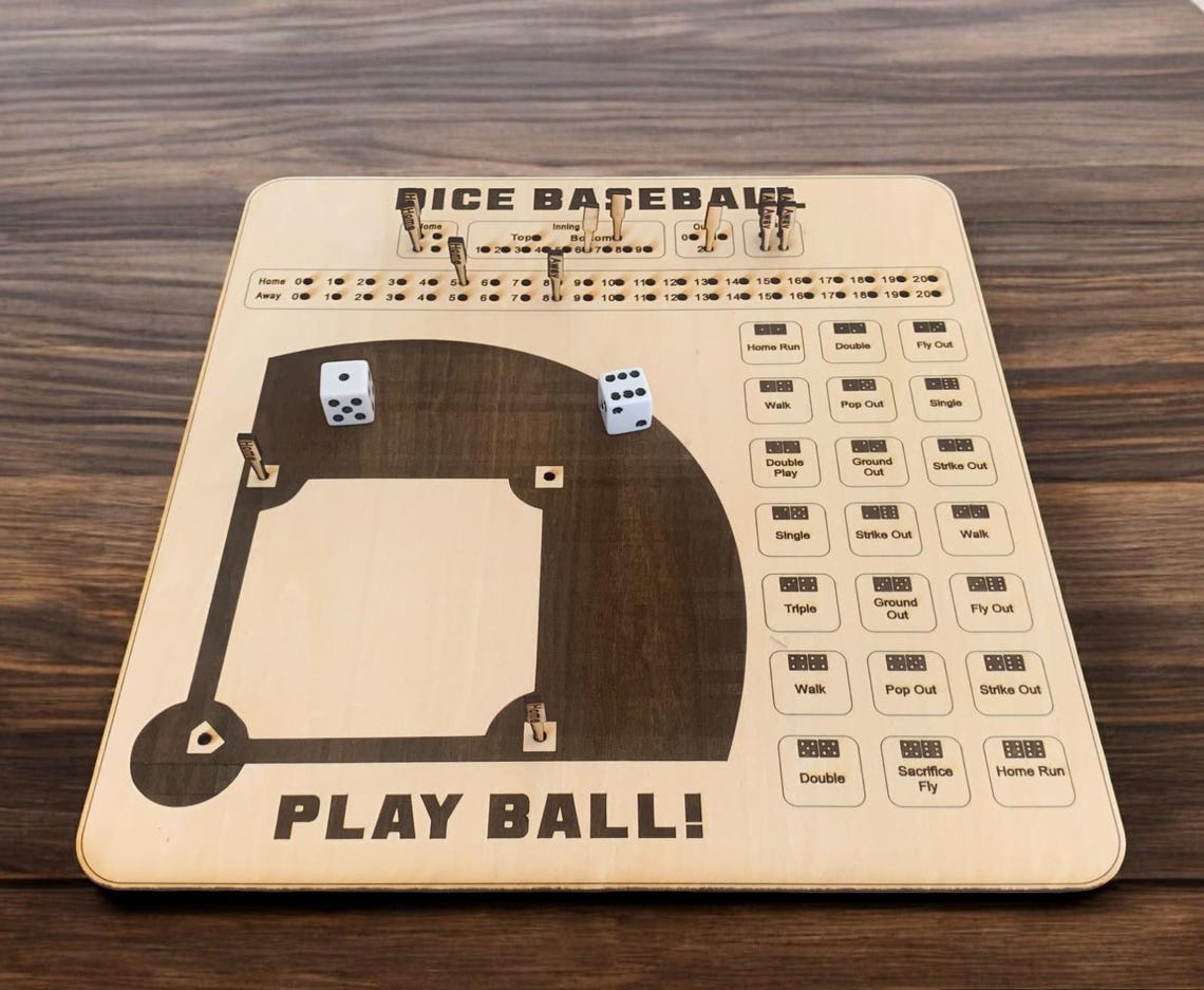 Dice Baseball - SVG - Etsy