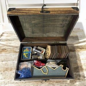 Rustic Settlers of Catan Storage Box - Etsy