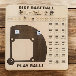 Dice Baseball - SVG - Etsy