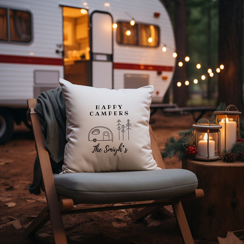 Camper Pillow - Etsy
