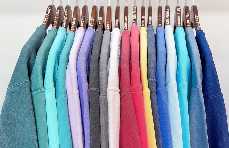 Comfort Colors Sweatshirts. Blank Sweatshirts for Sublimation, DTF, DTG ...