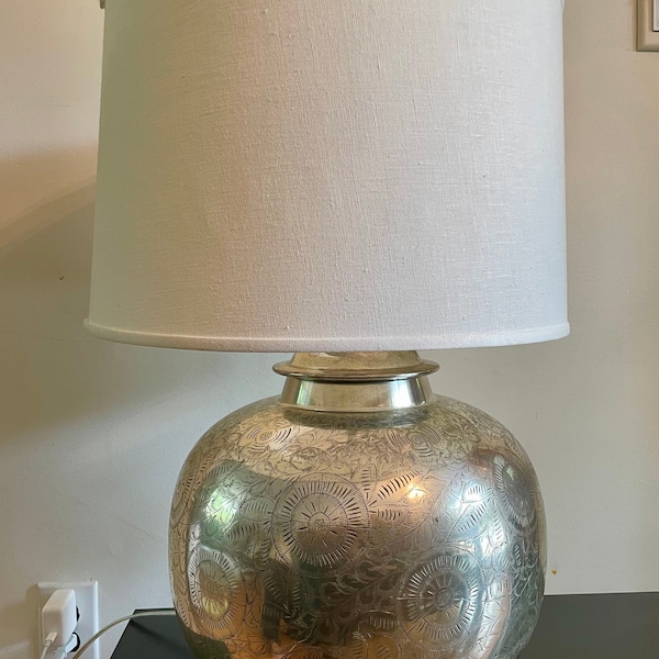 Round Lamp - Etsy