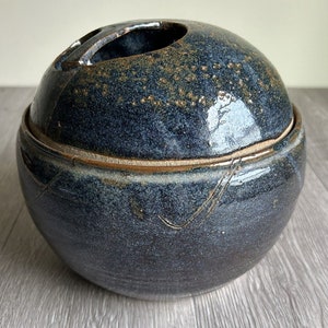 Handcrafted Ceramic Covered Bowl Dish Unique Lid Signed Don Williams Clayworks - Etsy