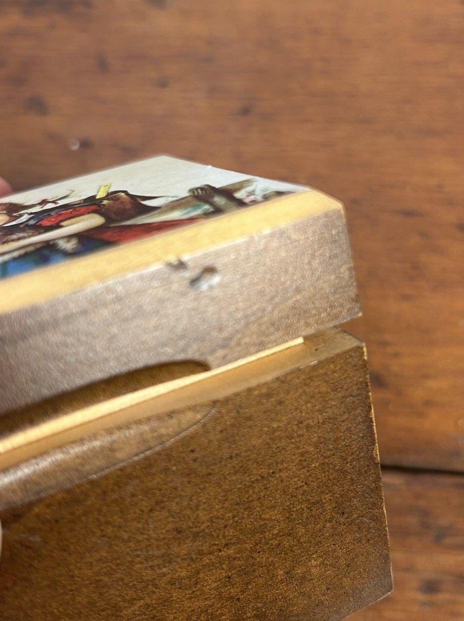 Vintage Cuendet Swiss Musical Movement Music Box Little Girl & Dog 7207 ...