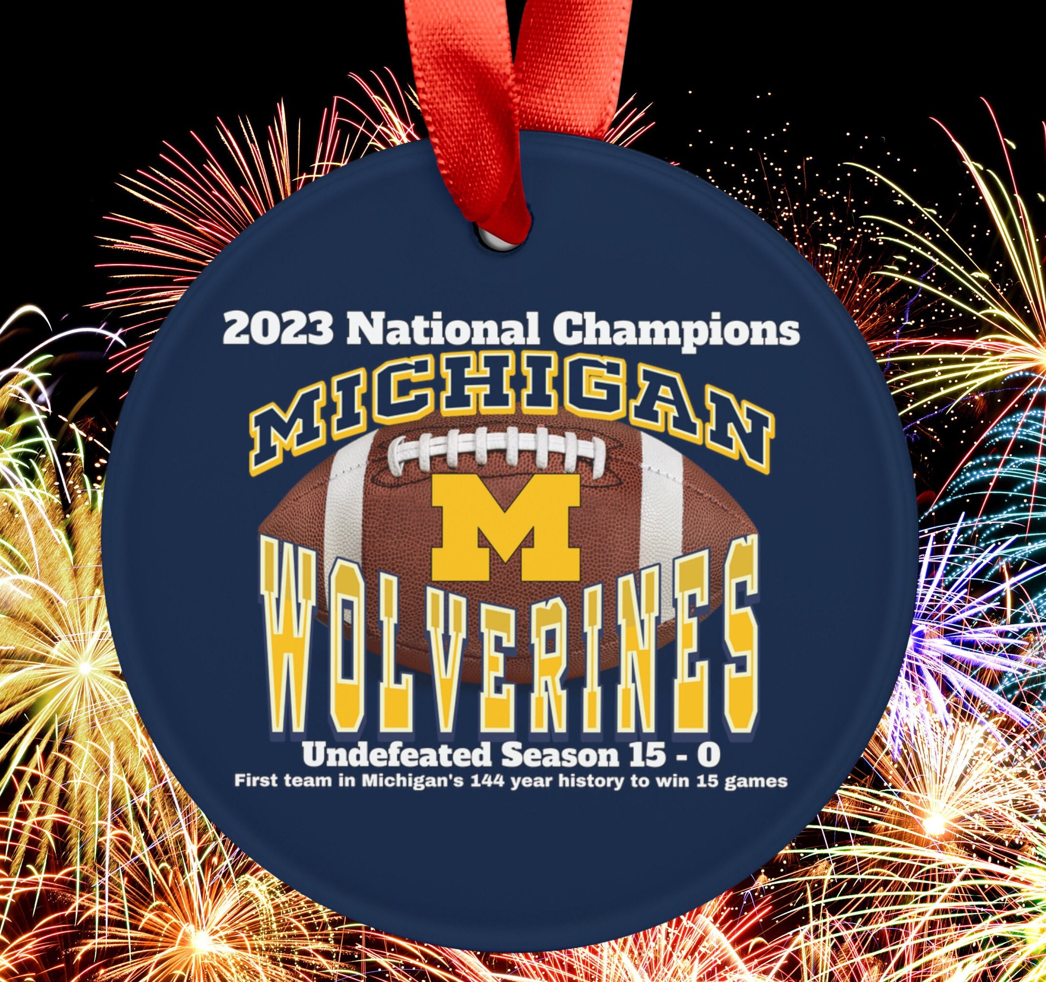 Winners! 2023 National Champions Wolverines, Undefeated Season 15-0 ...