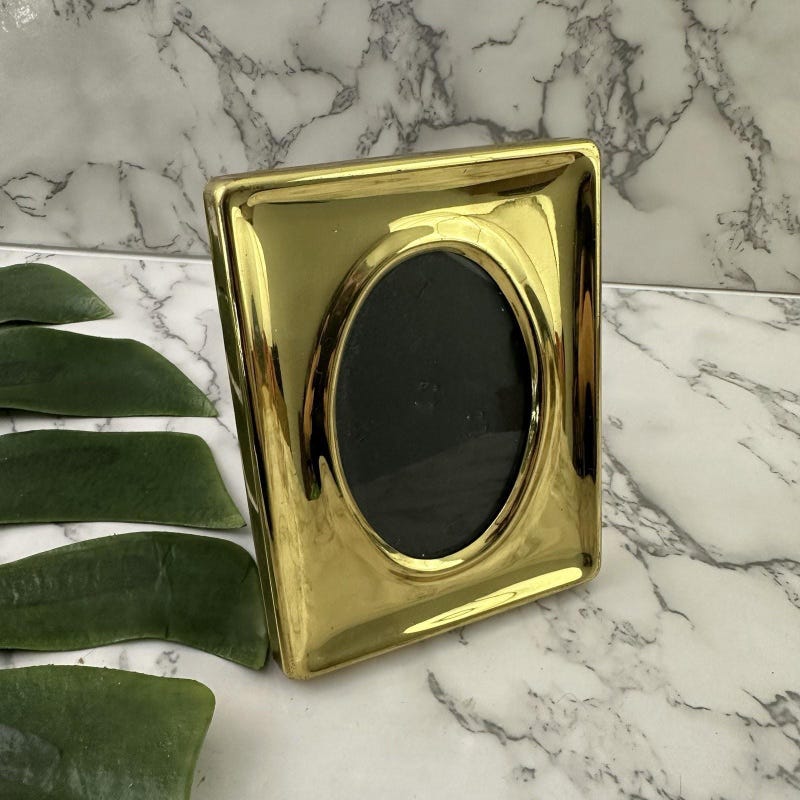 Mini Brass Frame - Etsy