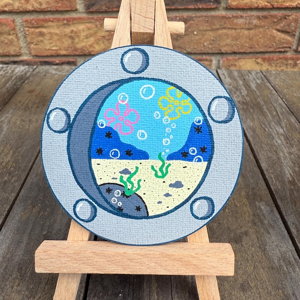 Spongebob Window - Etsy