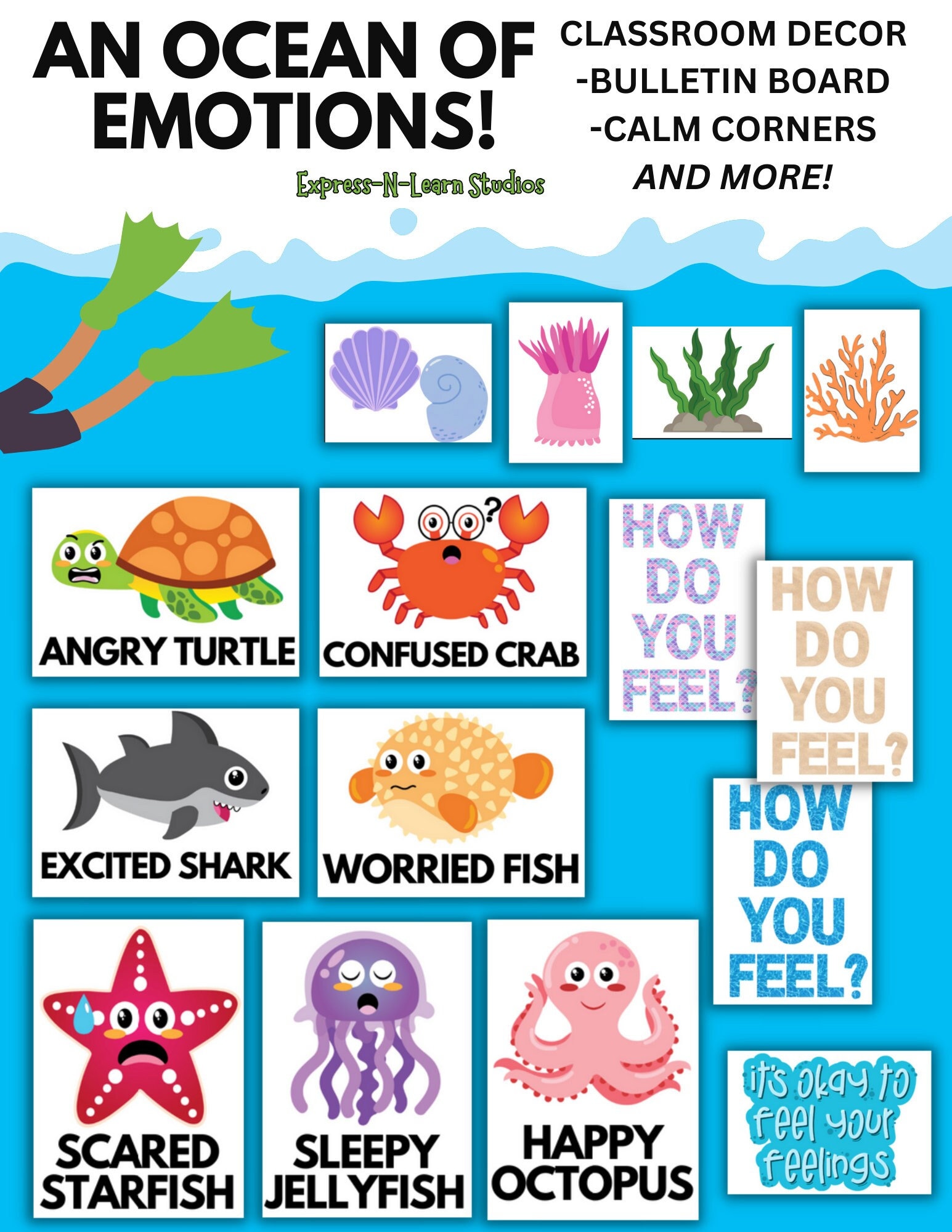 Ocean of Emotions Printable Decor - Etsy