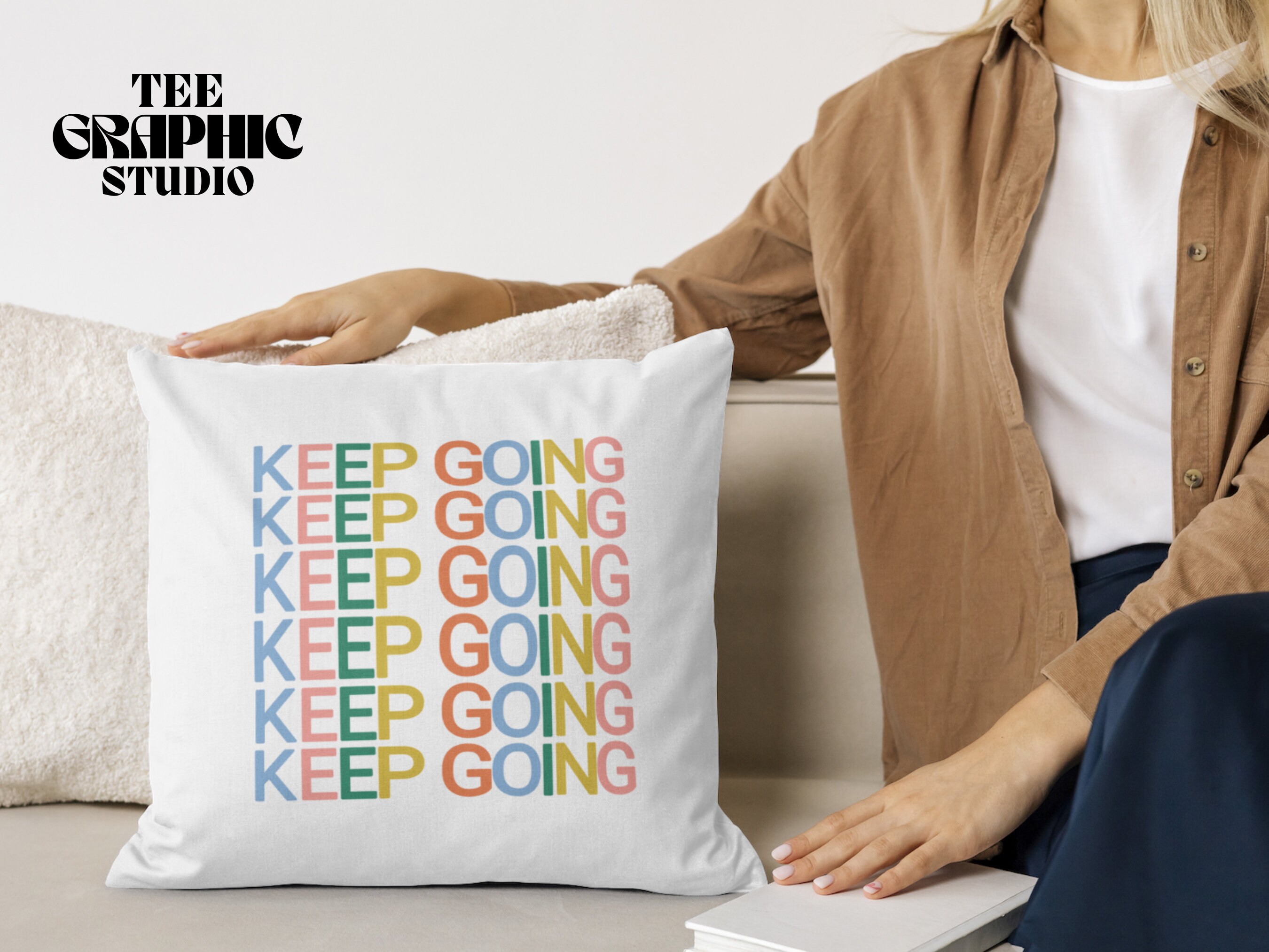 Keep Going SVG PNG Files, Groovy Retro Design, Png Sublimation for ...