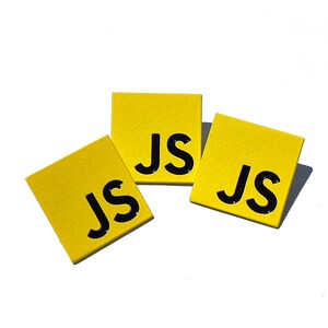 1" Javascript Logo Enamel Pin - Etsy