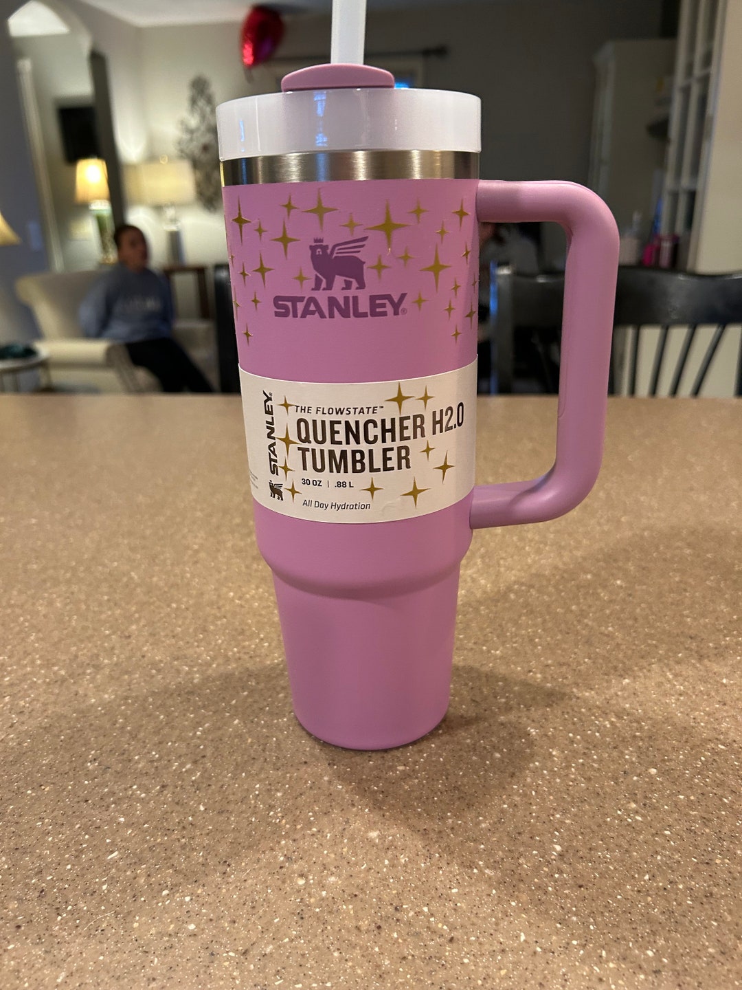 Limited Edition Custom Sparkle Purple Stanley Tumbler - Etsy