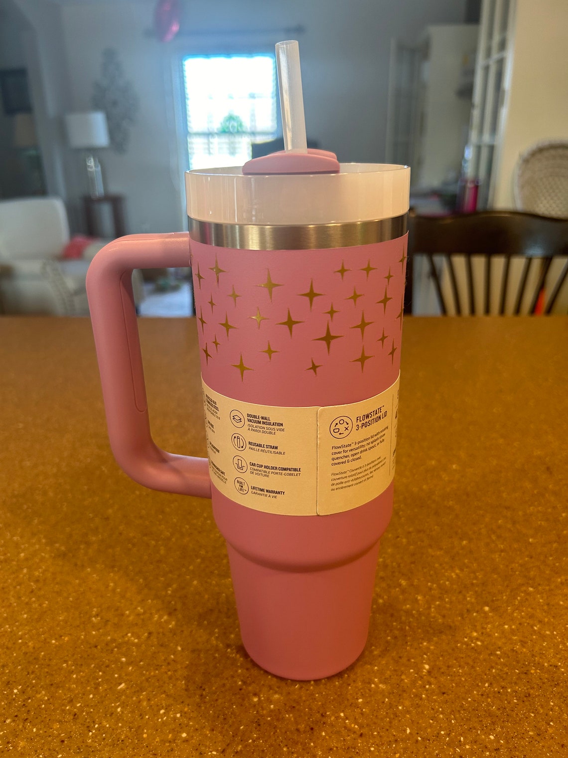 Limited Edition Custom Sparkle Purple Stanley Tumbler - Etsy