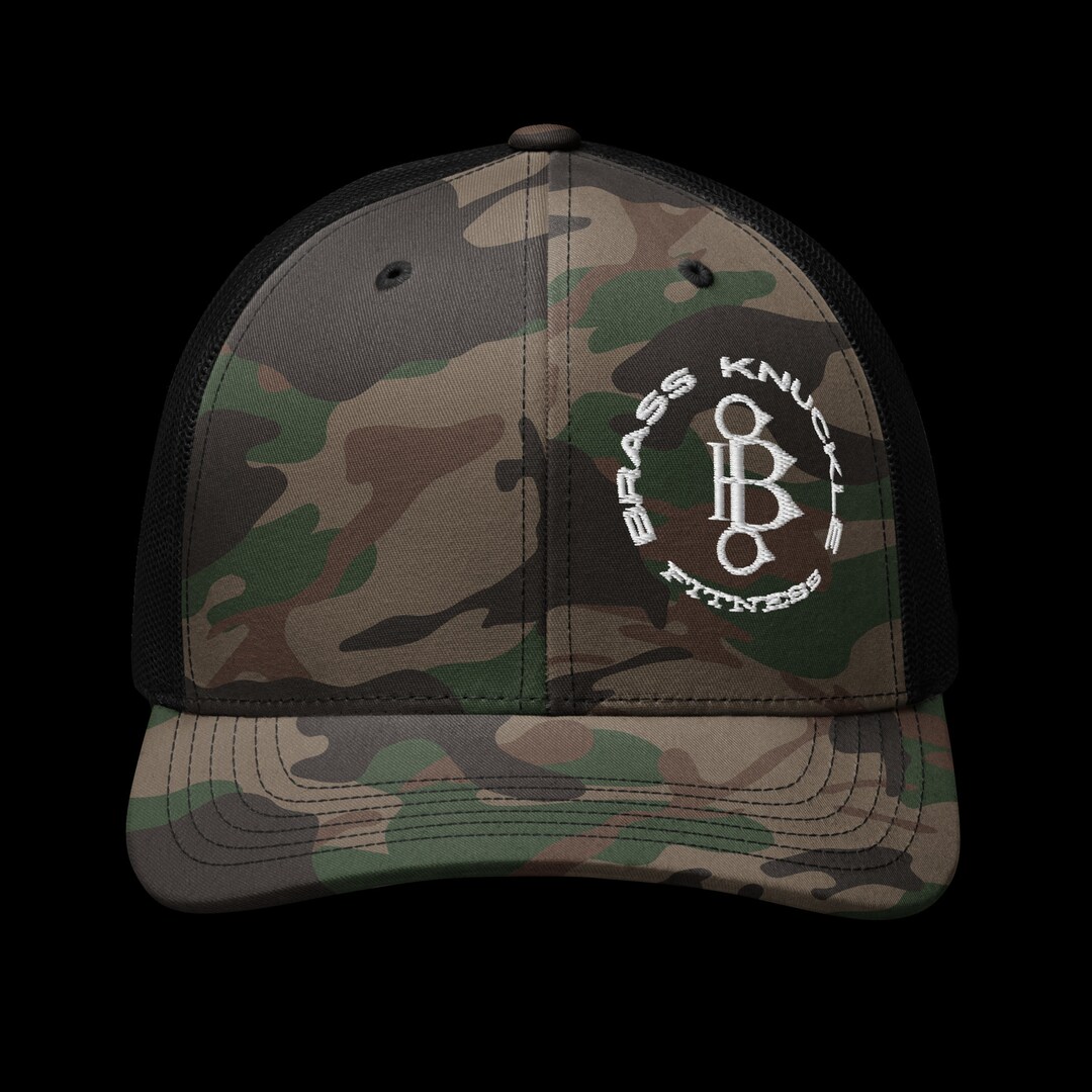 Camouflage BKF Logo Trucker Hat - Etsy