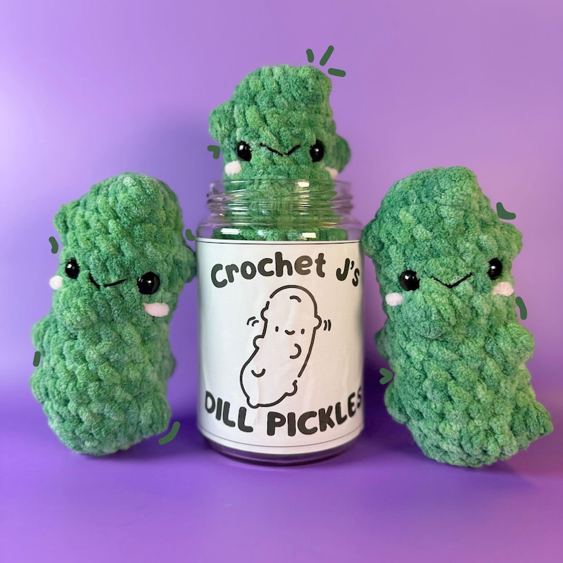 Pickle Squishy - Etsy