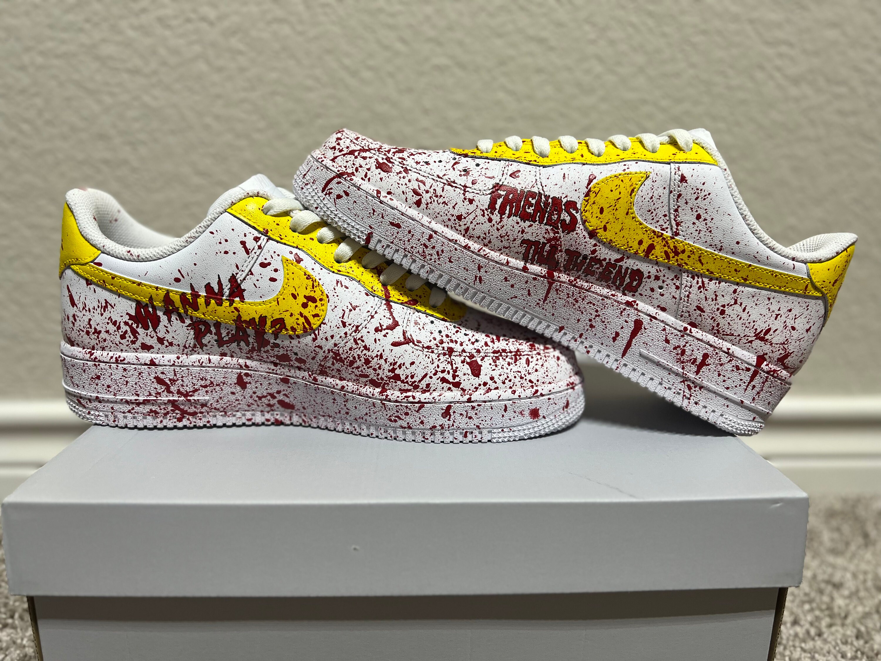 Custom Chucky Sneakers - Etsy