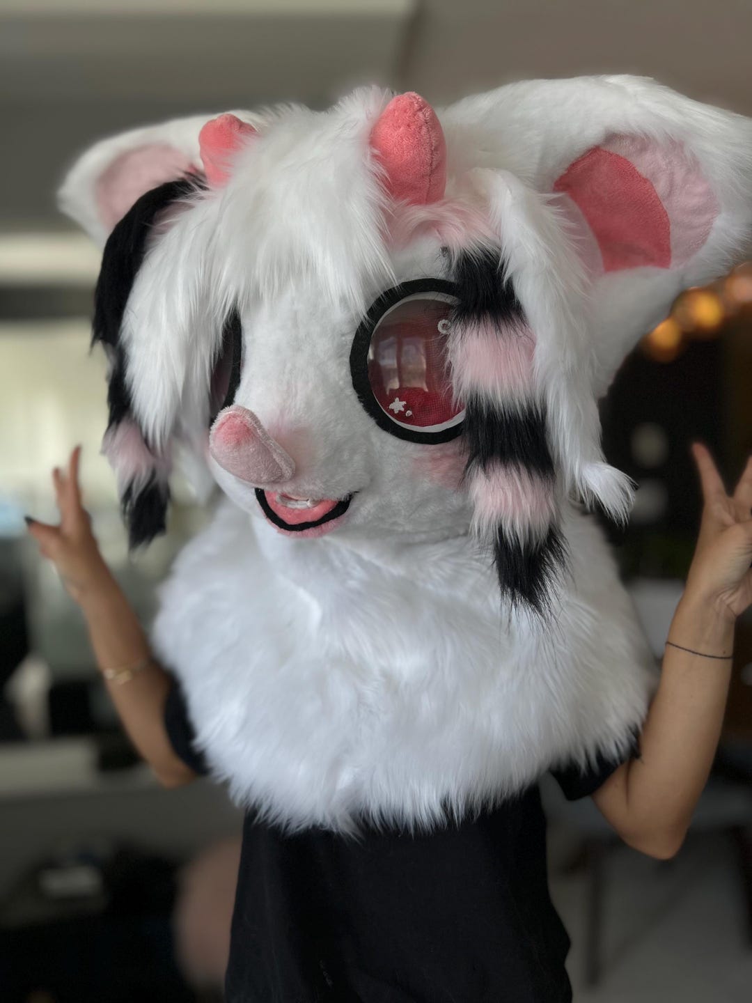 Scene Bat Fursuit Furry Head Kemono - Etsy