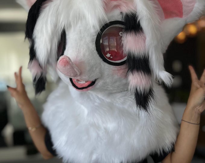 Scene Bat Fursuit Furry Head Kemono - Etsy