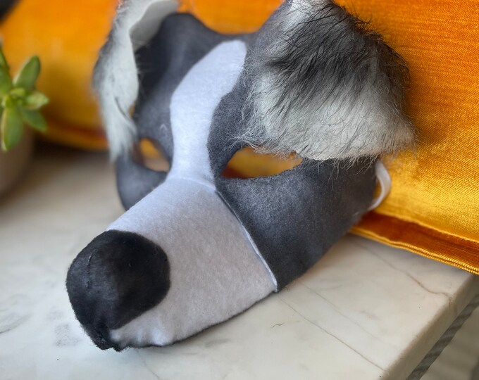 Dog Border Collie Therian Mask - Etsy