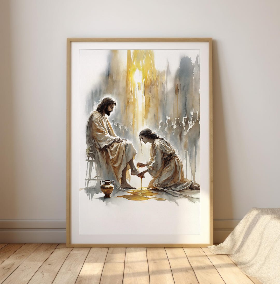 The Anointing at Bethany | Mary and the Perfume | Lent Easter Christian ...