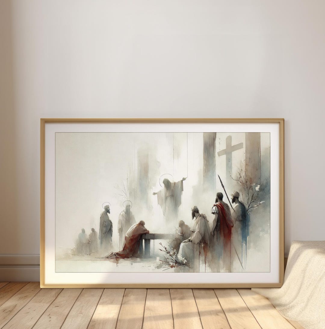 Stations of the Cross: Jesus is Condemned to Death Christian Wall Art ...