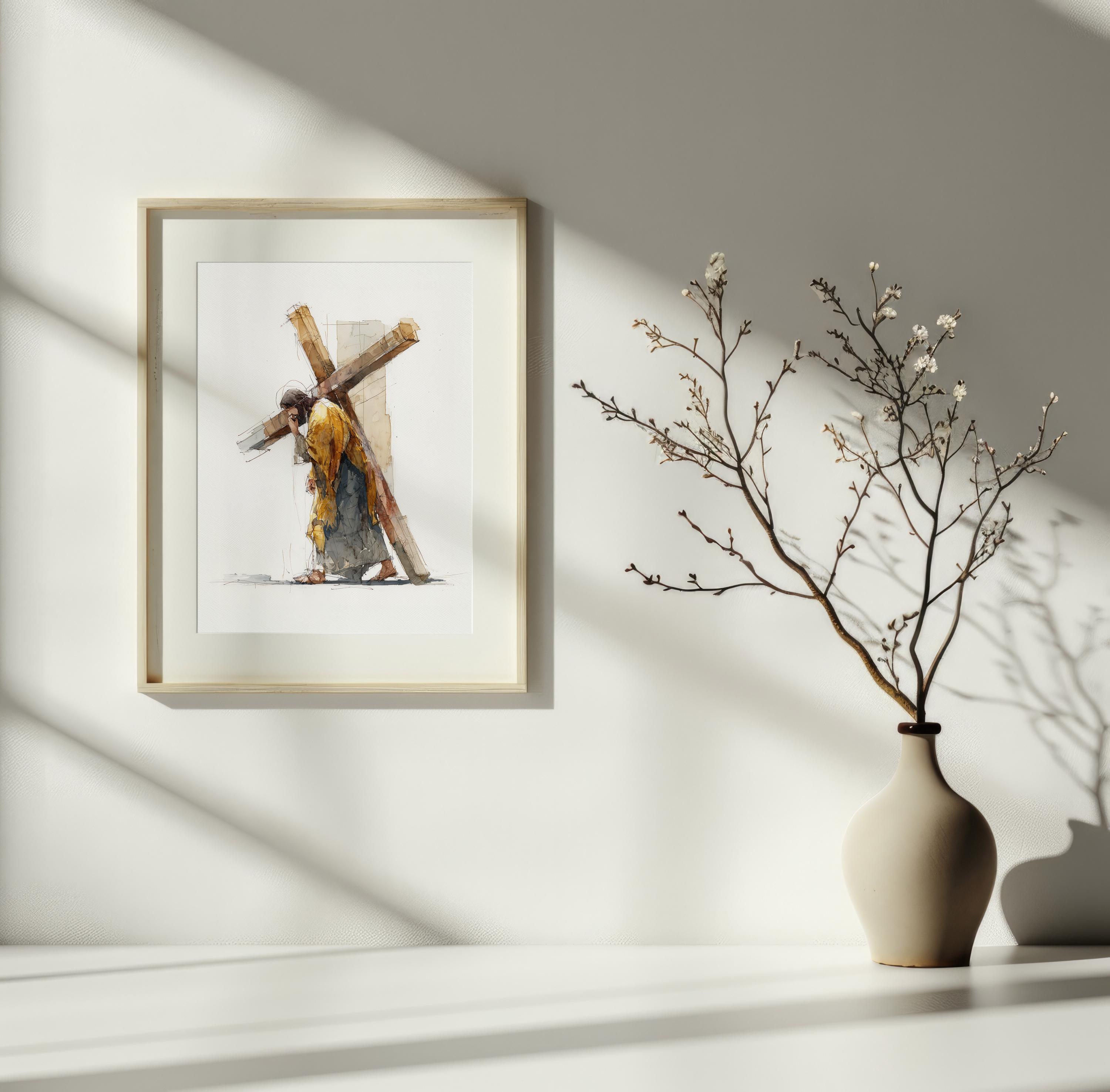 Station II – Jesus Takes up the Cross – Modern Stations of the Cross ...