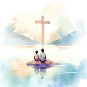 God's Children, Digital Print, Child's Gift, Sketches, Jesus Art, Bible ...