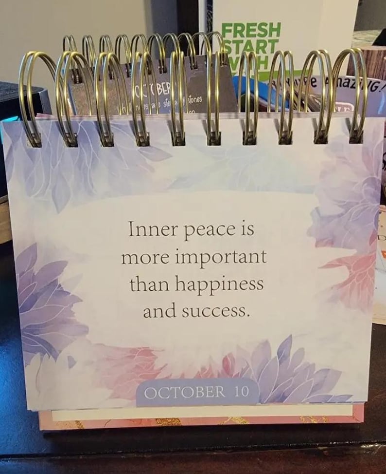 Everyday Flip Positive Affirmations Inspirational Quotes Calendar ...