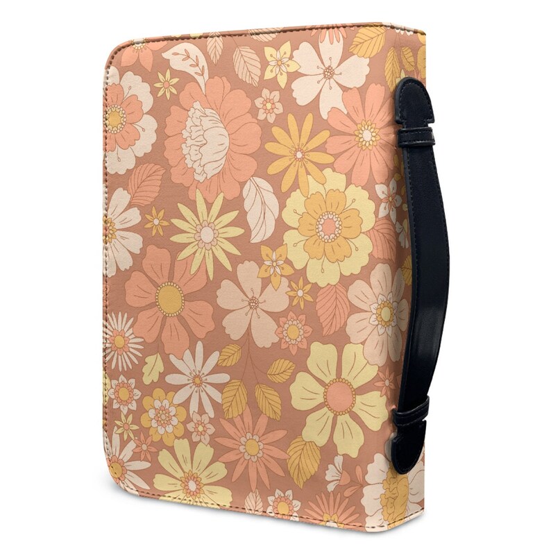 Cute Christian Bible Cover, JW Gift, Retro Floral Bible Cover, Gift for ...