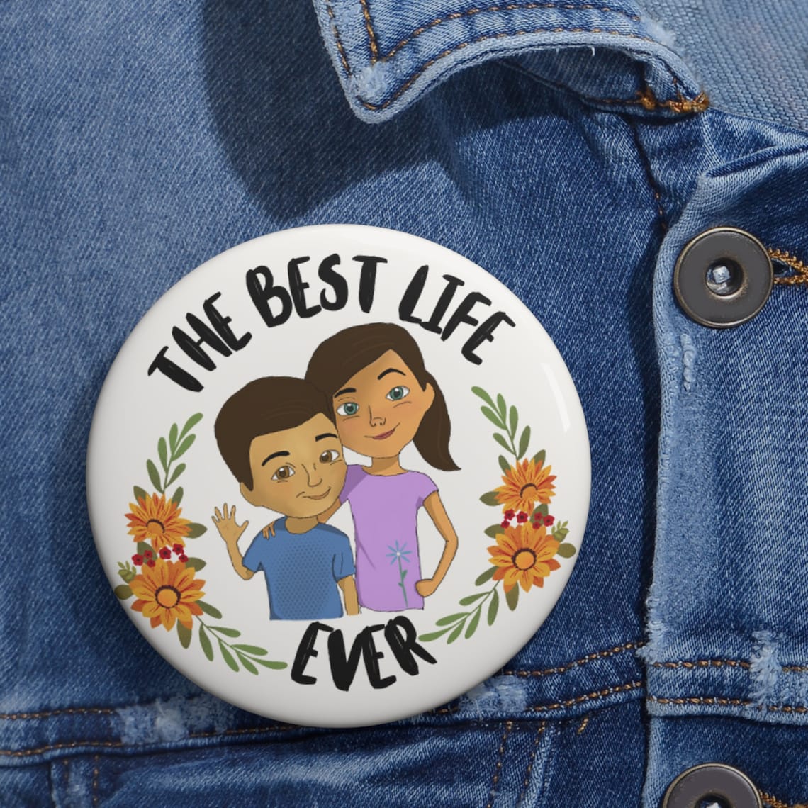 Caleb and Sophia Pins, JW Pin Buttons, Jw Gifts, Jw Kids, Best Life Ever - Etsy