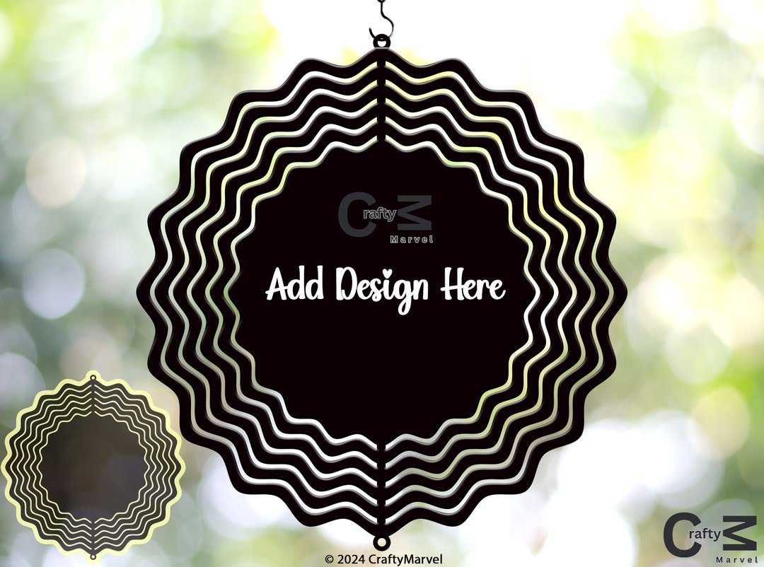 Wind Spinner Mockup, Photoshop PSD Mockup Template, 3d Cardinal Bird ...