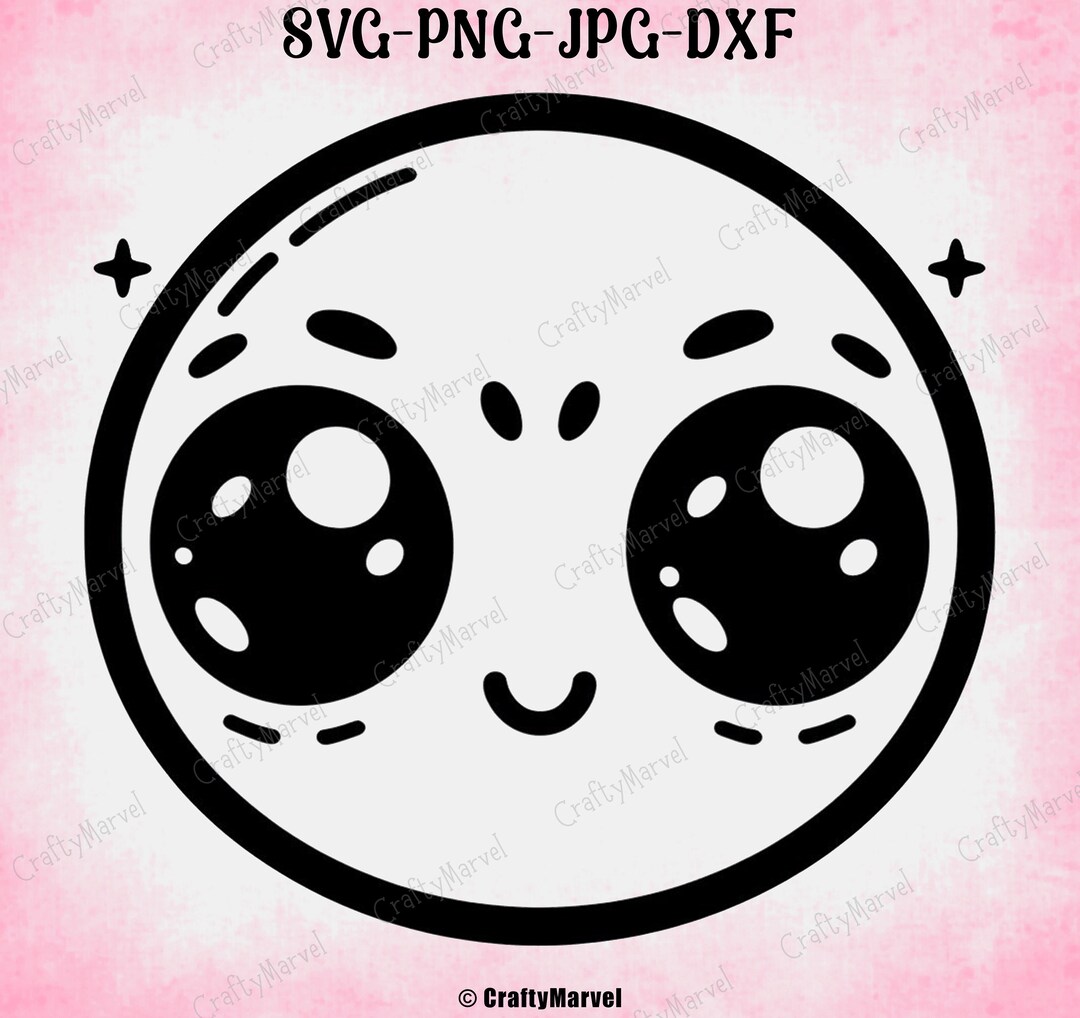 Cute Alien SVG, Happy Face SVG, Tshirt Png File, Cricut SVG, Vector ...