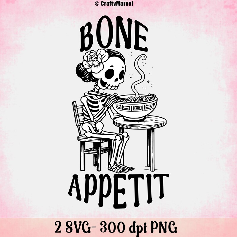 Bone Appetit Svg - Etsy