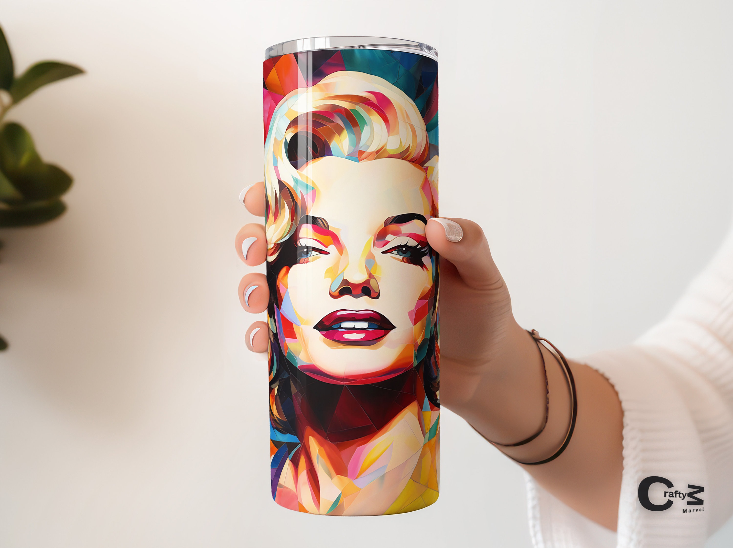 Hollywood Celebrity Tumbler Wrap, 20 Oz Skinny Sublimation Designs ...